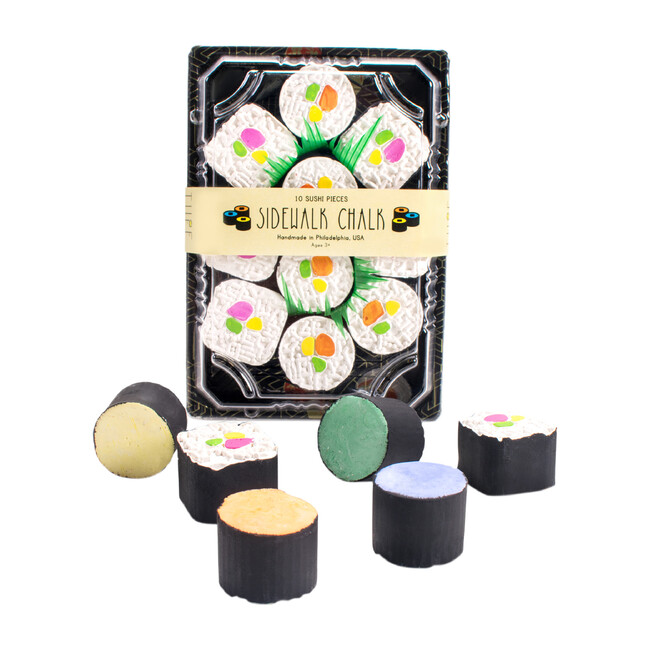Sushi Sidewalk Chalk - TWEE Arts & Crafts | Maisonette
