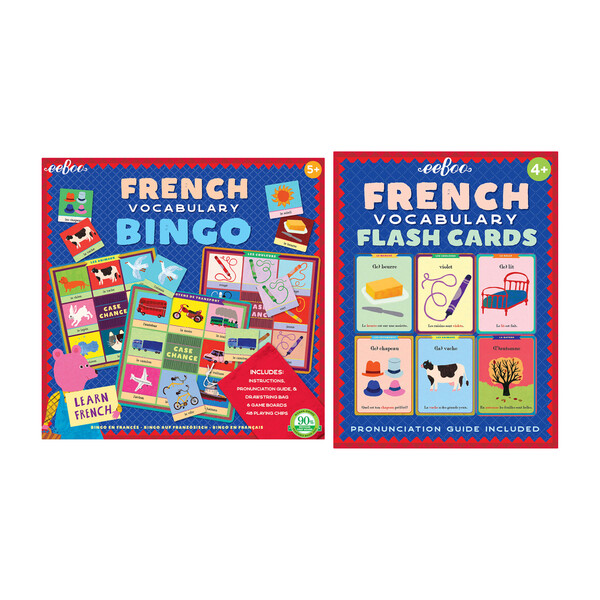 French Vocabulary Bundle - eeBoo Games | Maisonette