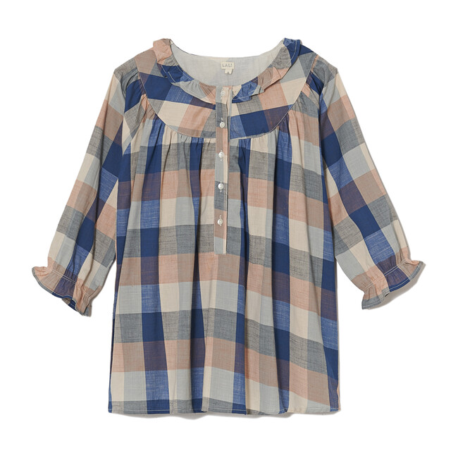 *Exclusive* Women's Blue Chex Top - Lali Exclusives | Maisonette
