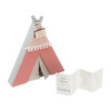 Tooth Teepee, Pink - Tree by Kerri Lee Accents | Maisonette