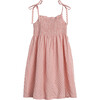 Rosie Smocked Dress, Dusty Rose Check - Maison Me Dresses | Maisonette