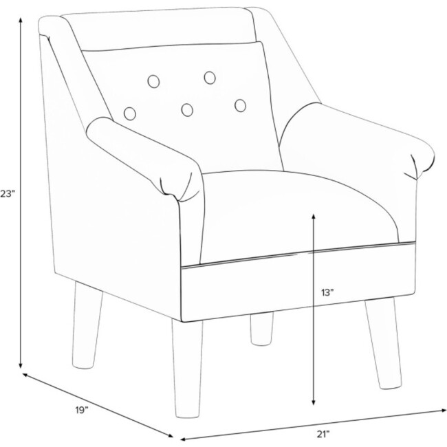 Finn Kids' Chair, Cool Multi Leopard - Kids Seating | Maisonette
