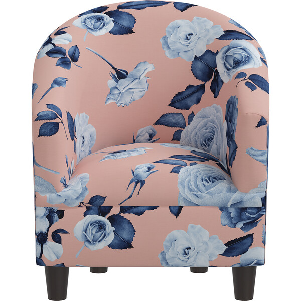 Riley Kids' Chair, Floral Porcelain - Kids Seating | Maisonette