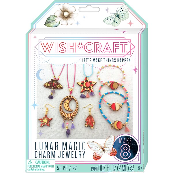 Wish*Craft Lunar Magic Charm Jewelry - Bright Stripes Hair Accessories ...