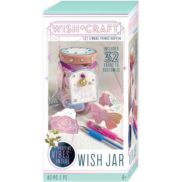 Wish*Craft Wish Jar - Bright Stripes Arts & Crafts | Maisonette
