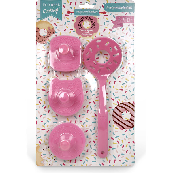 Donut Shoppe Cookie Stamp & Flipper Set - Handstand Kitchen Party Goods ...