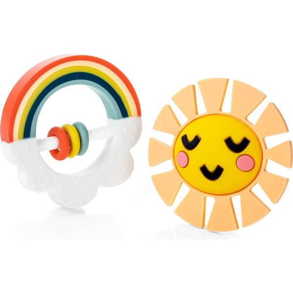 Little Rainbow Teether Toy - Lucy Darling Teethers & Rattles | Maisonette