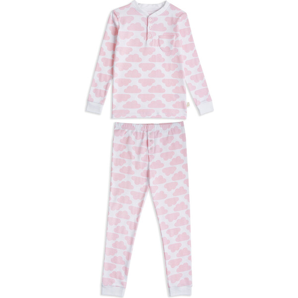 MC Cloud Print Pyjama in Pink - Marie-Chantal Sleepwear | Maisonette