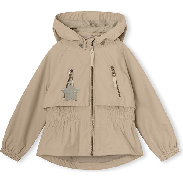 Recycled Algea Jacket, Doeskin Sand - Mini A Ture Outerwear | Maisonette