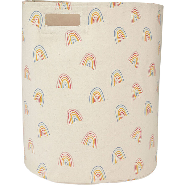 Rainbows Hamper, Multi - Pehr Storage | Maisonette