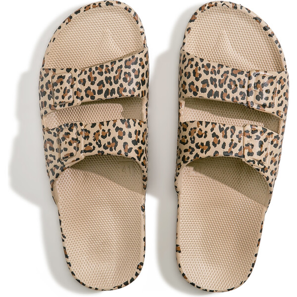 Moses Two Band Slide, Wildcat Sands - Freedom Moses Shoes | Maisonette