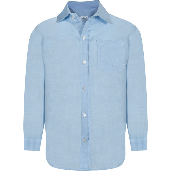 Daddy & Me Men Shirt, Baby Blue - Baliene Papa & Mini | Maisonette