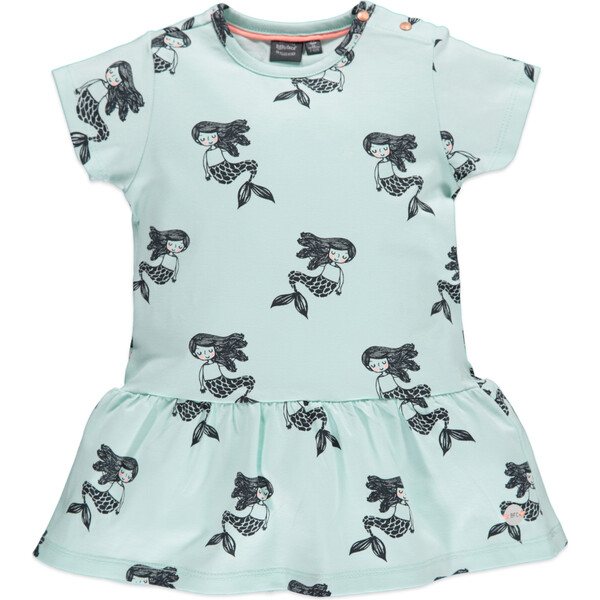 Mermaid Dress, Aqua - Babyface Dresses | Maisonette