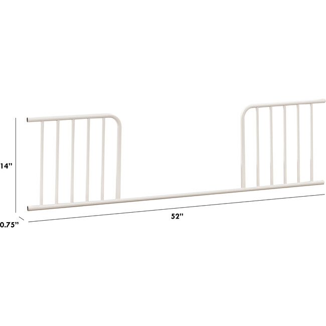Camellia-Noelle Toddler Bed Conversion Kit, Vintage White - Namesake ...