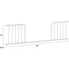 Camellia-Noelle Toddler Bed Conversion Kit, Vintage White - Namesake ...