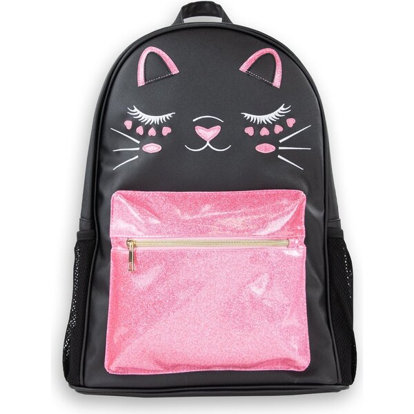 Charlotte Backpack, Black Cat - Under 1 Sky Bags | Maisonette