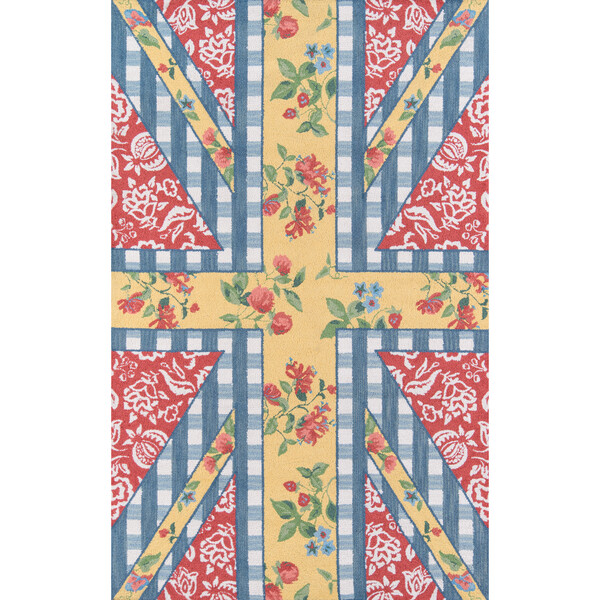 Summer Garden England Rug, Multi - Madcap Cottage Rugs | Maisonette