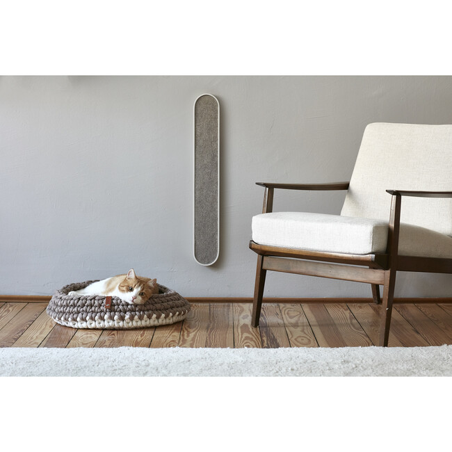 Volto Cat Scratch Panel, White and Beige - MiaCara The Pet Shop ...