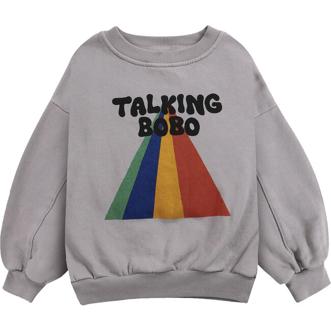 Talking Bobo Rainbow Sweatshirt - Bobo Choses Tops | Maisonette