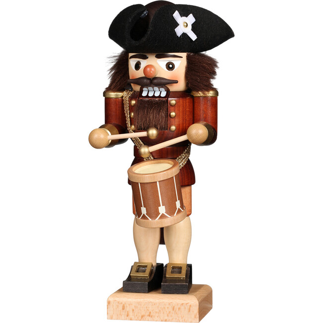 Drummer Nutcracker, Natural - Christian Ulbricht Nutcrackers & Accents ...