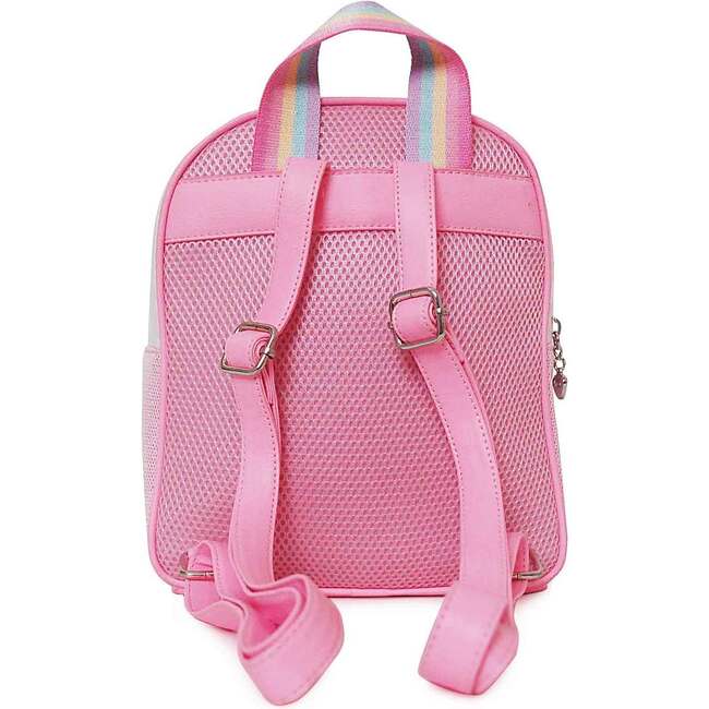 Over The Rainbow Print Puffer Quilted Mini Backpack - OMG Accessories ...