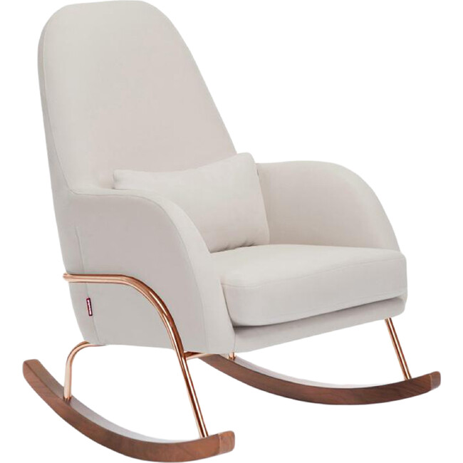 Jackson Rocker, Copper Frame - Monte Nursery Chairs & Ottomans | Maisonette