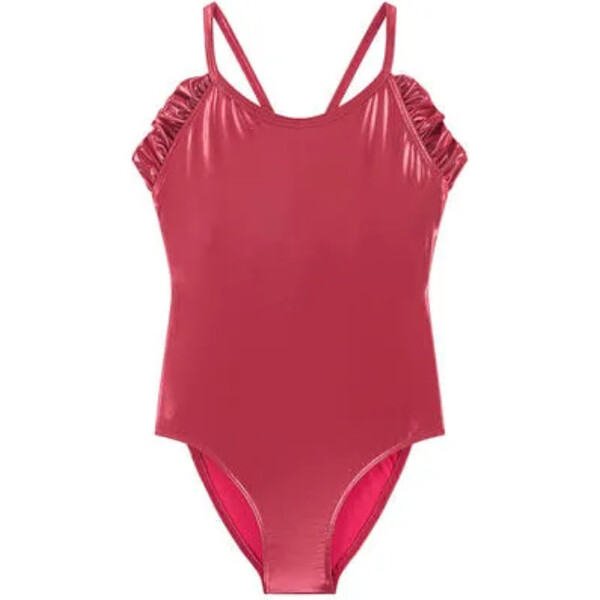 Sorbet One Piece Swimsuit, Raspberry - Lison Paris Swim | Maisonette