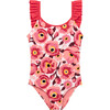 Coquelicot One Piece Swimsuit, Coral - Lison Paris Swim | Maisonette