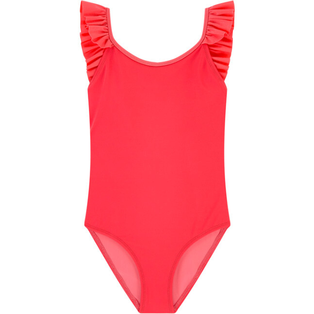 Bora Bora One Piece Swimsuit, Coral - Lison Paris Swim | Maisonette