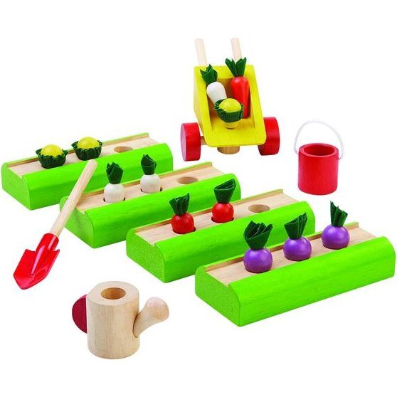 Vegetable Garden Set - PlanToys Pretend Play, Play Tents & Vanities ...