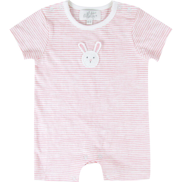 Mini Crochet Bunny Babyvest - Albetta Rompers | Maisonette