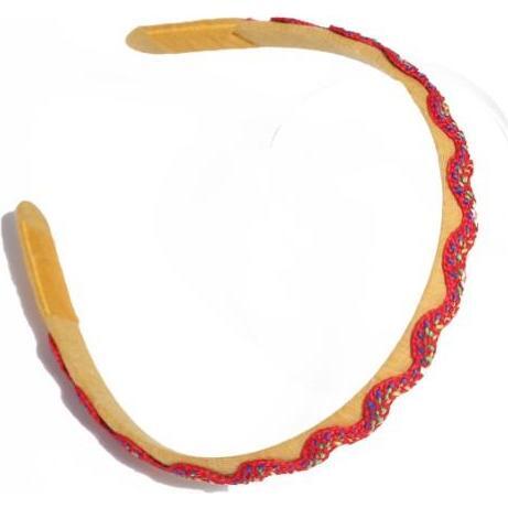 Elek Rainbow Ric Rac Headband, Marigold - TiA CiBANi KiDS Hair ...