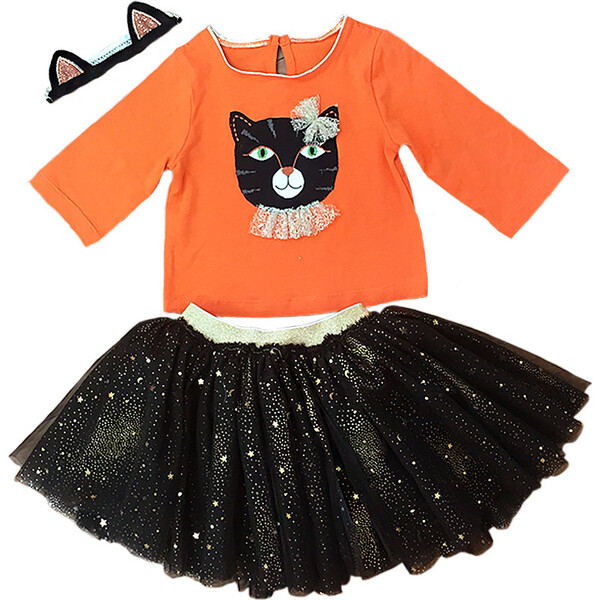 Purrfect Halloween Tutu Set - MON AMI Halloween | Maisonette