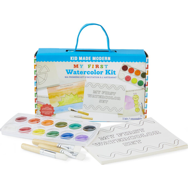 My First Watercolor Kit - Kid Made Modern Arts & Crafts | Maisonette