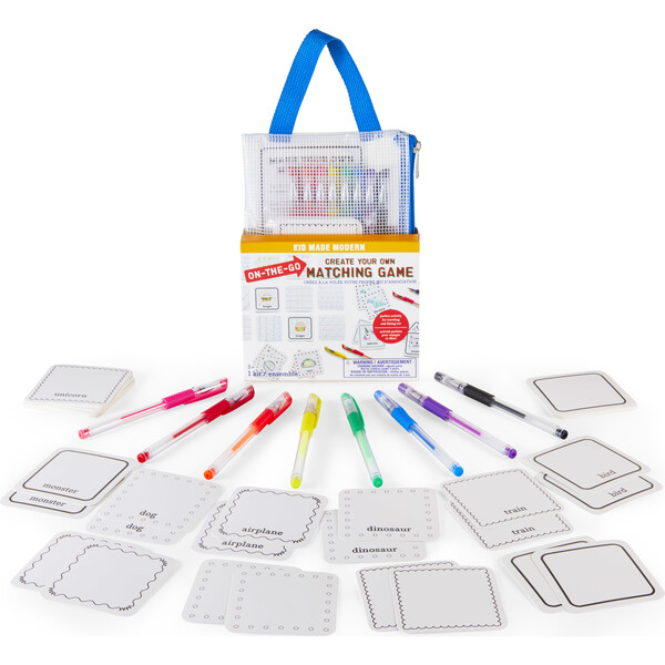 On-The-Go Match Game Kit - Kid Made Modern Arts & Crafts | Maisonette