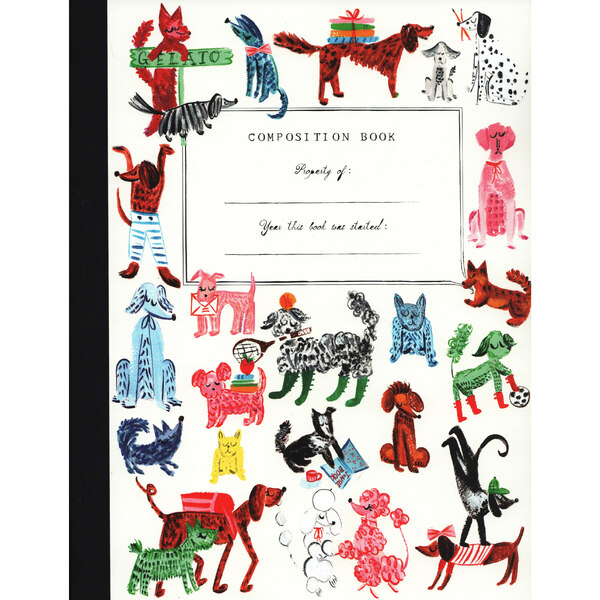Composition Book, Pup Party - Mr. Boddington's Studio Desk & Stationery ...