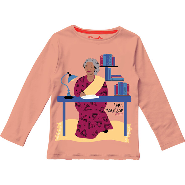 Toni Morrison Long Sleeve Trailblazer Tee - Piccolina Tops | Maisonette