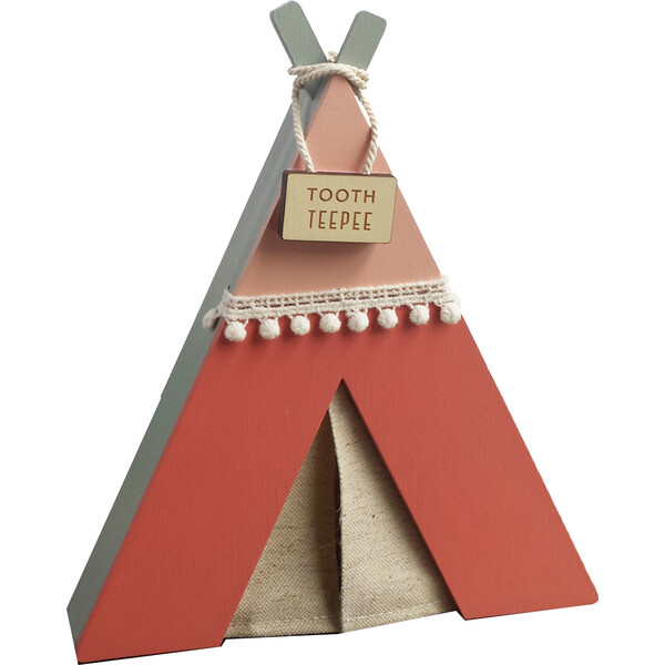 Tooth Teepee, Pink - Tree by Kerri Lee Accents | Maisonette