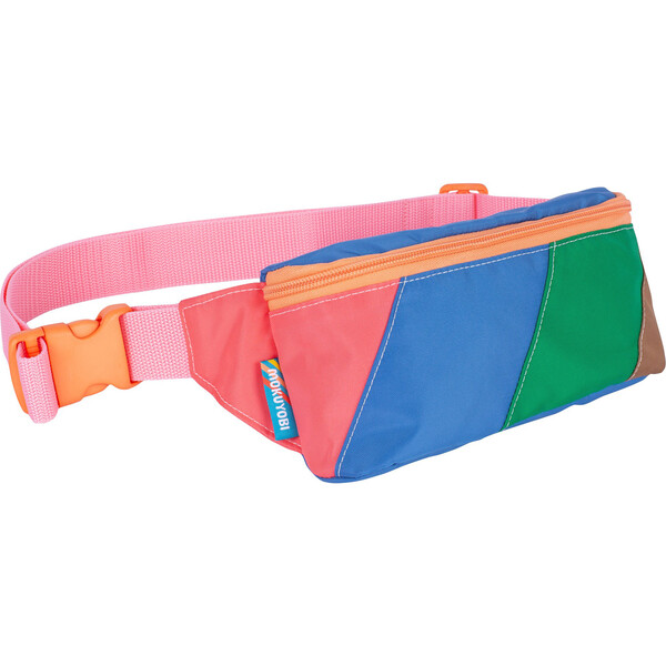 Color Block Fanny Pack, Rosebud - Mokuyobi Bags | Maisonette