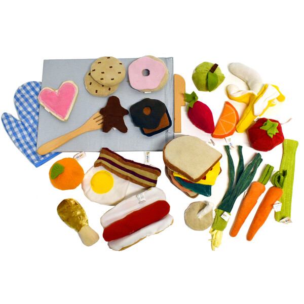 Plush Foodie Bundle - Pop Oh Ver Play Food & Accessories | Maisonette