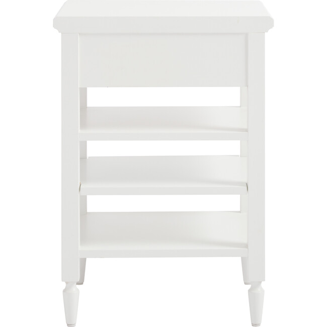 Clementine Court Bedside Storage Table, Frosting White - Stone & Leigh ...