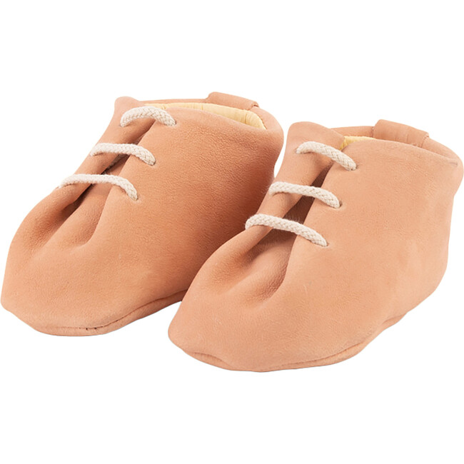 Soft Bootie, Peach - Dulis Shoes & Booties | Maisonette