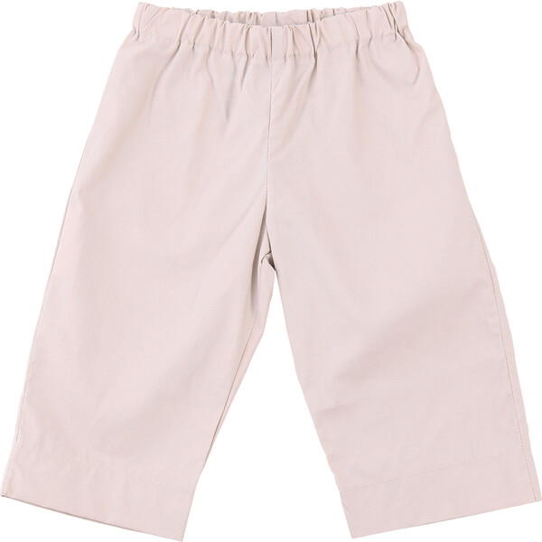 Lucas Baby Pant, Khaki Cotton Poplin - Busy Bees Pants | Maisonette