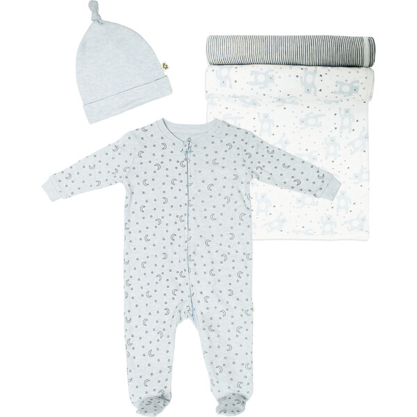 4 Piece Take Me Home Set in Gift Box - Boy - Snugabye Featured | Maisonette