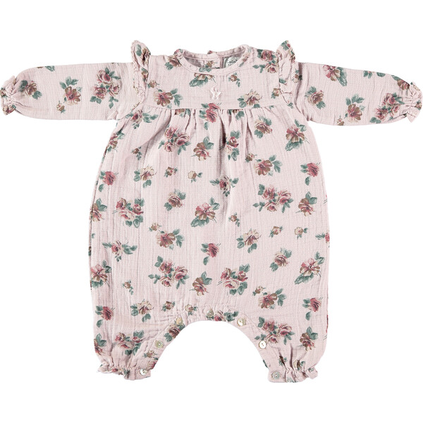 Baby Romper, Flower Print - Rompers | Maisonette