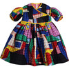 Tufted Crossover Rani Frock, Licorice Mix - TiA CiBANi KiDS Dresses ...