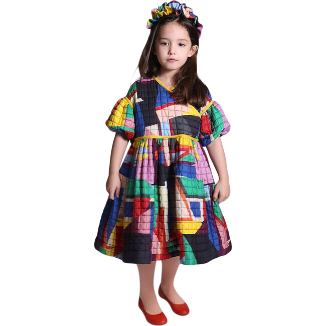 Tufted Crossover Rani Frock, Licorice Mix - TiA CiBANi KiDS Dresses ...