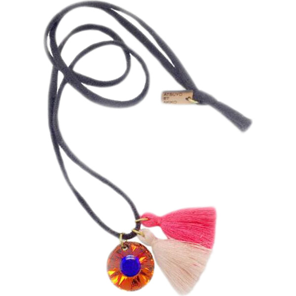 Sun Necklace, Black - Atsuyo et Akiko Jewelry | Maisonette