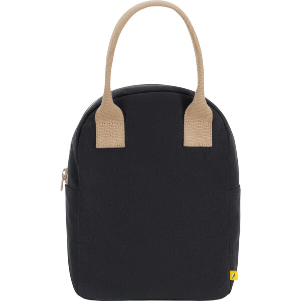 Zipper Lunch, Solid Black - Fluf Bags | Maisonette
