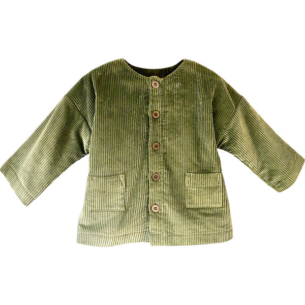 Tomas Jacket, Olive Corduroy - Napaani Outerwear | Maisonette